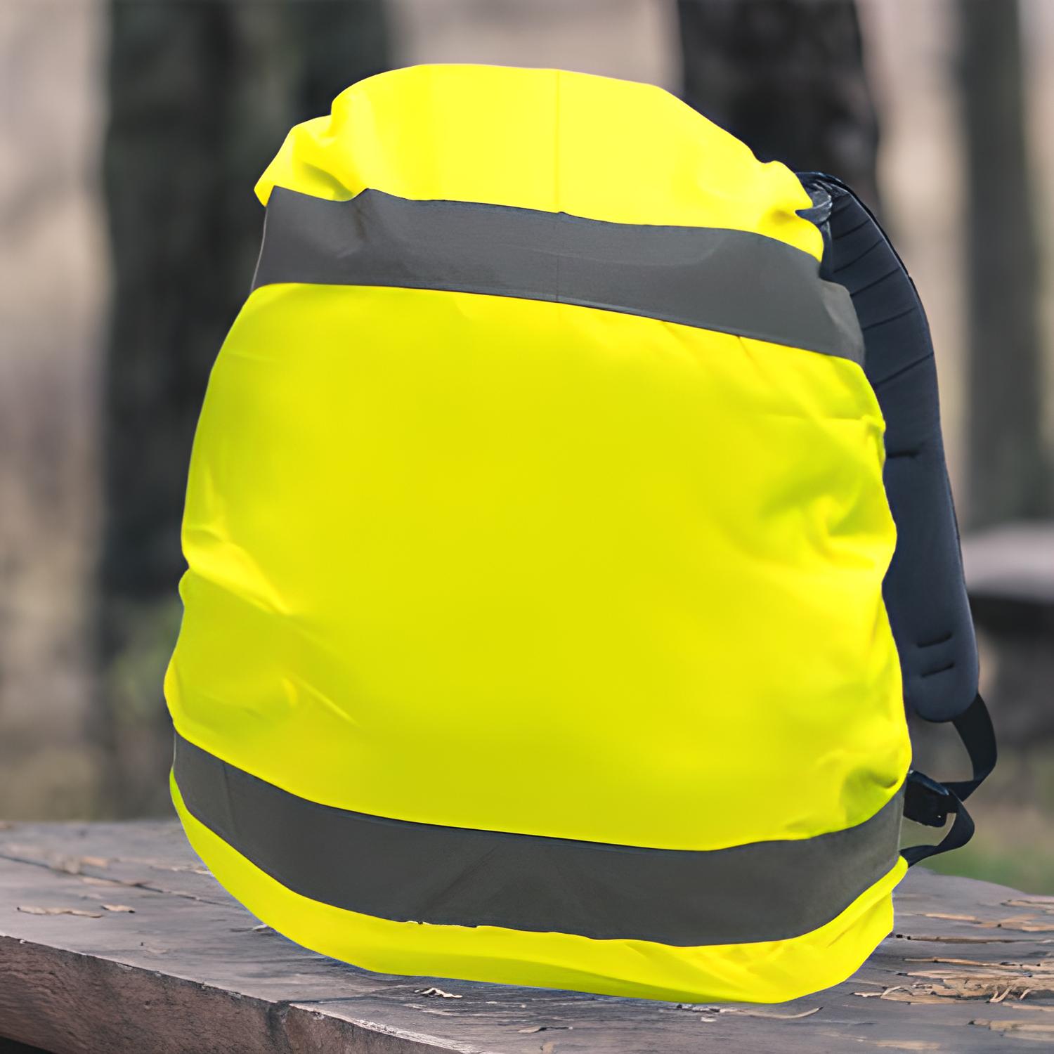 Husa Impermeabila Pentru Rucsac, Universala, 20l, reflectorizant galben ...