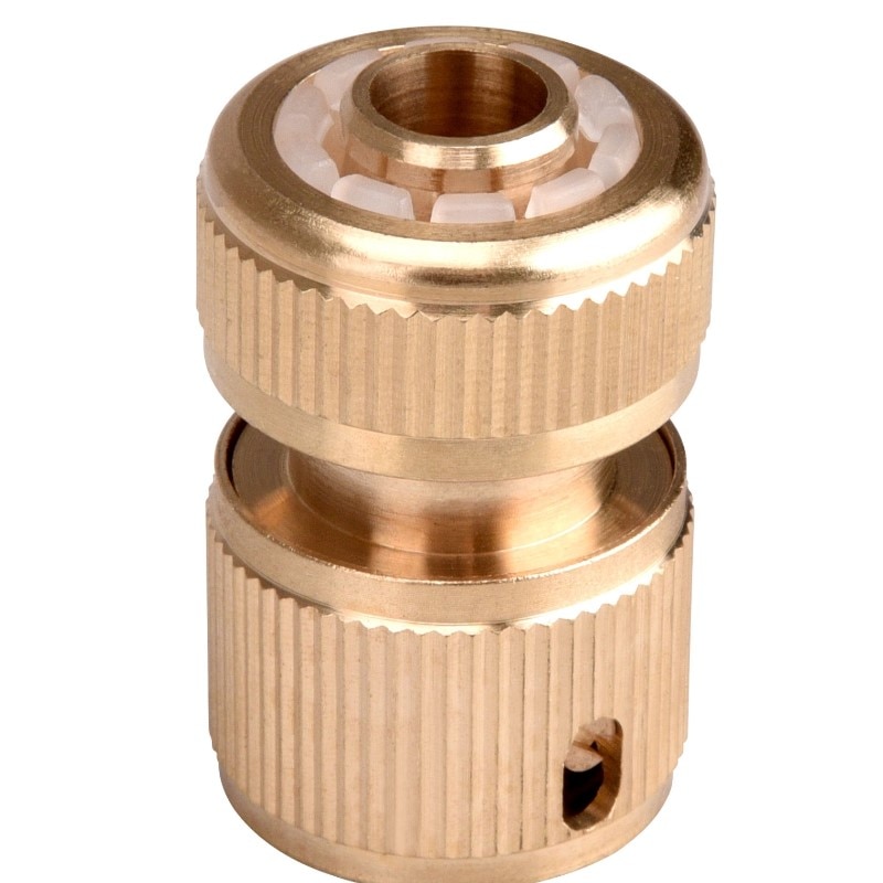 Cupla rapida, pentru furtun, Extol Premium, alama, 1/2" - eMAG.ro