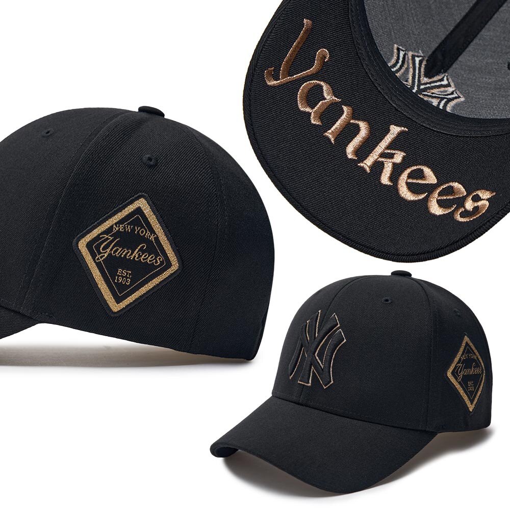 Sapca barbati New York Yankees, Ajustabila, 56-62 cm, Negru - eMAG.ro
