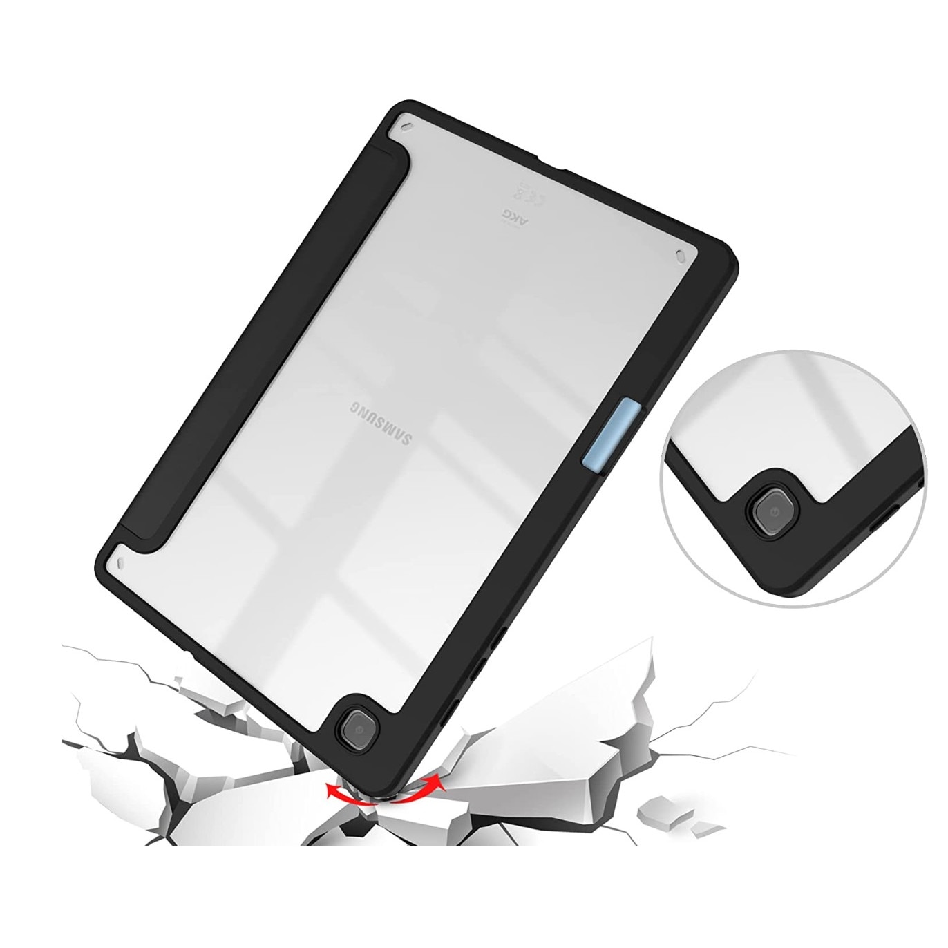 Tablet tok, Műanyag, Samsung Galaxy TAB S6 LITE készülékhez - eMAG.hu
