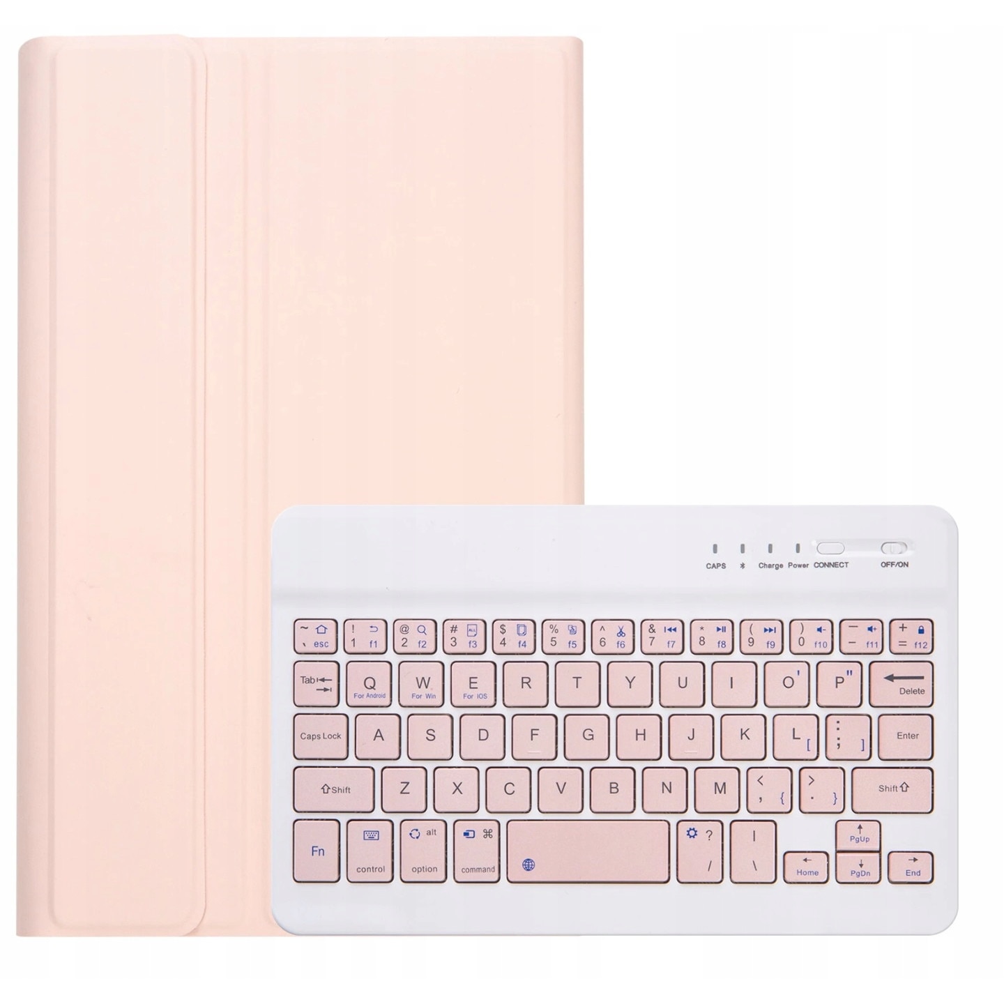 Set husa si tastatura pentru Samsung Galaxy Tab A7 LITE T225, Roz - eMAG.ro