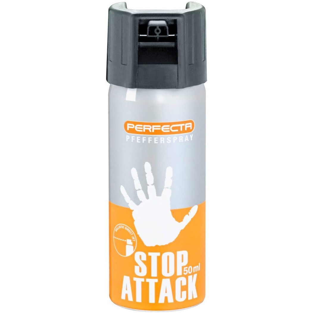 Spray paralizant cu piper Perfecta StopAttack 2.1905 Umarex, 50ml, jet ...