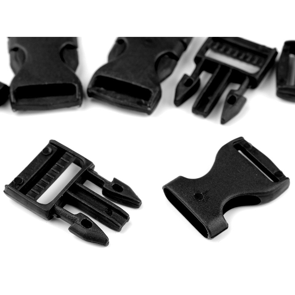 Catarama trident din plastic pentru textile, latime 20 mm, dimensiuni ...