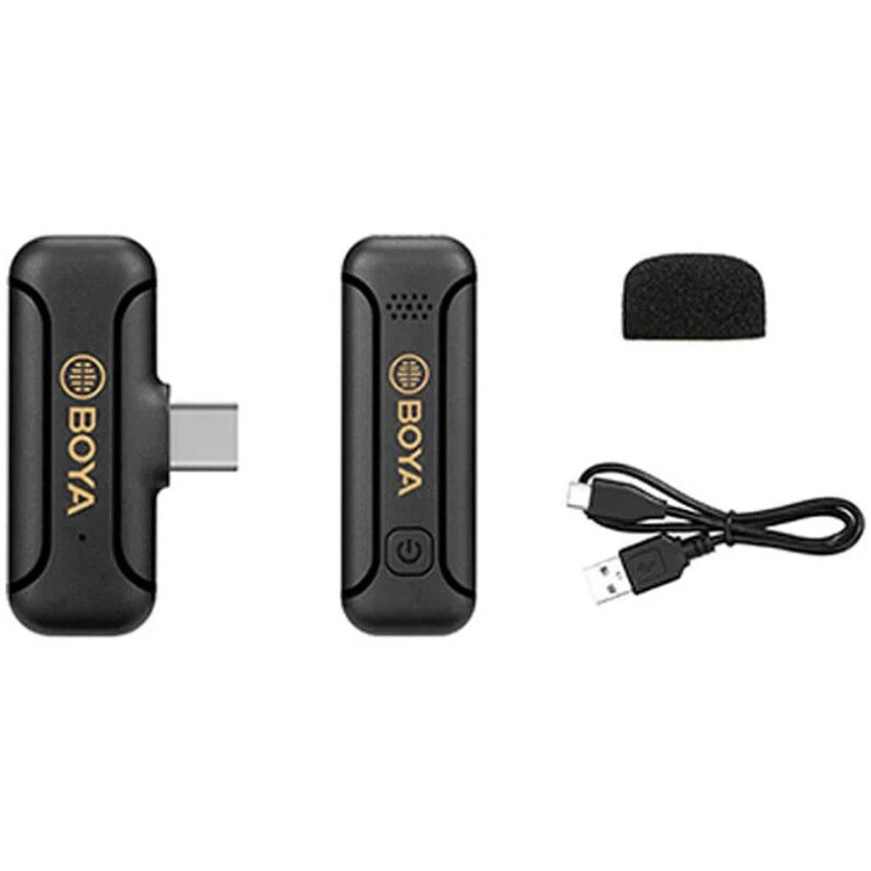 Lavaliera Boya BY-WM3T2-U1, mini lavaliera cu microfon omnidirectional ...