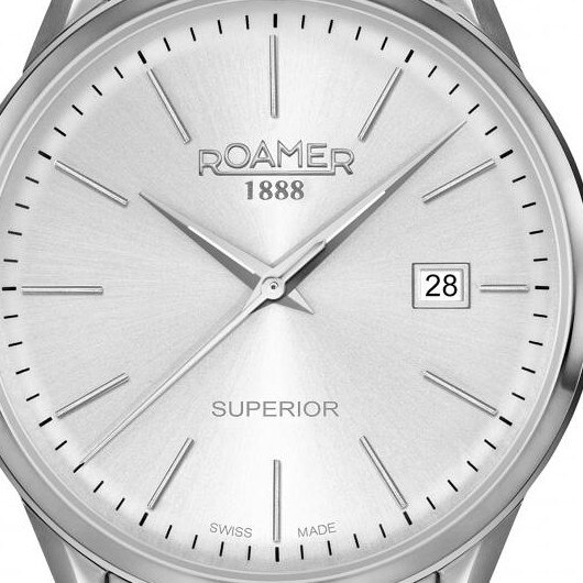 Ceas barbati, Roamer, Inox, Argintiu - eMAG.ro