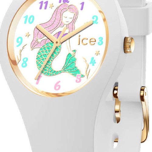 Ceas copii, Ice Watch, Silicon, Alb - eMAG.ro