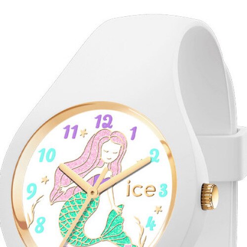 Ceas copii, Ice Watch, Silicon, Alb - eMAG.ro