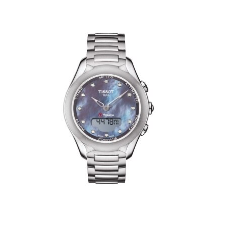 Ceas dama TTouch Lady Solar, Tissot, Quartz, Inox, Argintiu - eMAG.ro
