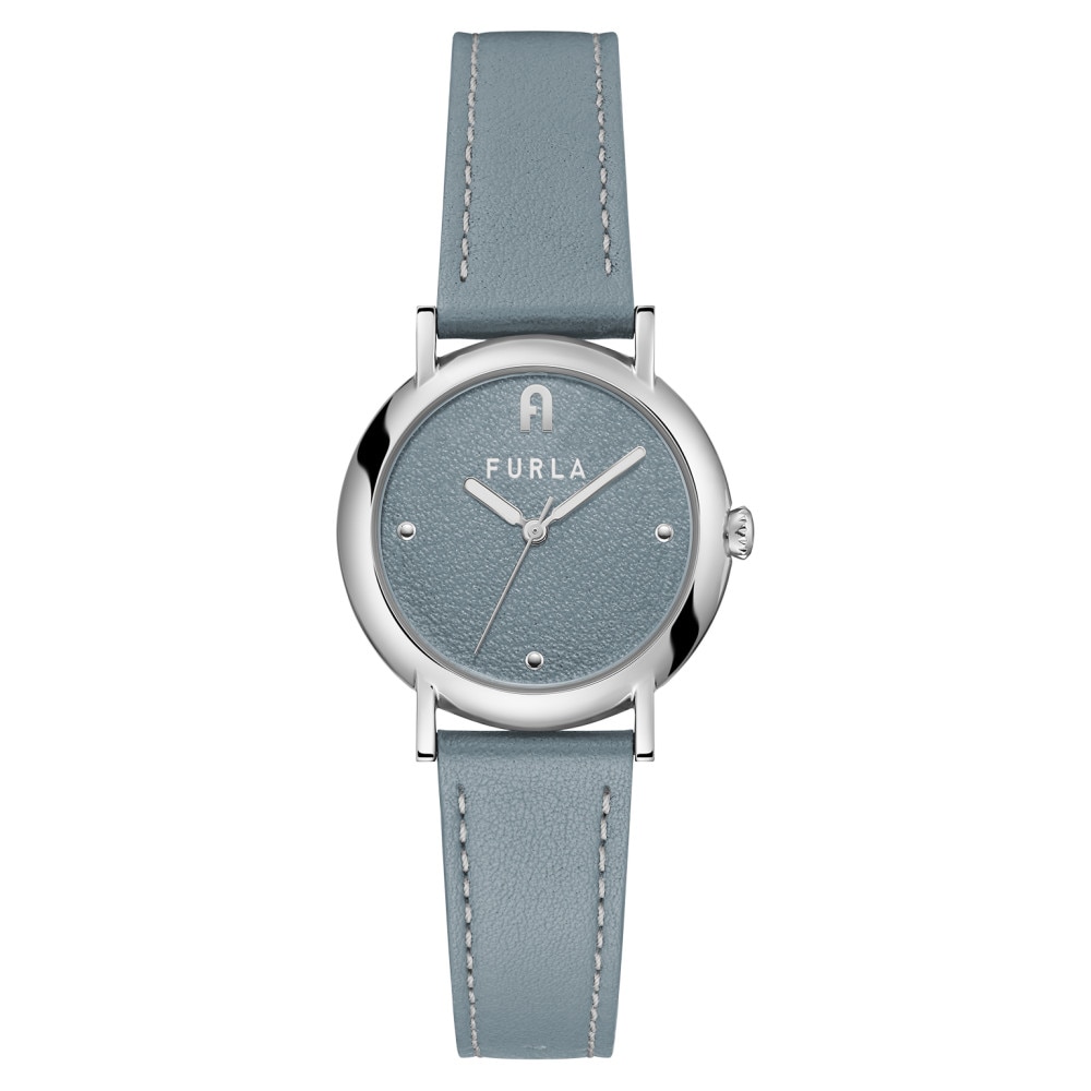Ceas dama, Furla, INOX/Piele, 32 mm, Gri - eMAG.ro