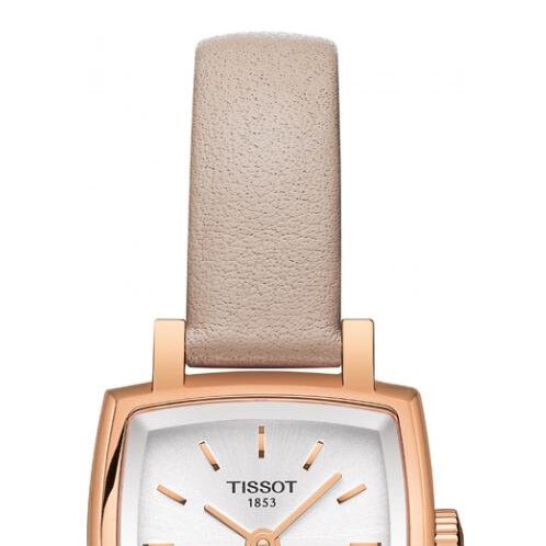 Дамски часовник, Tissot, стомана, кварцов механизъм, злато/бежово - eMAG.bg