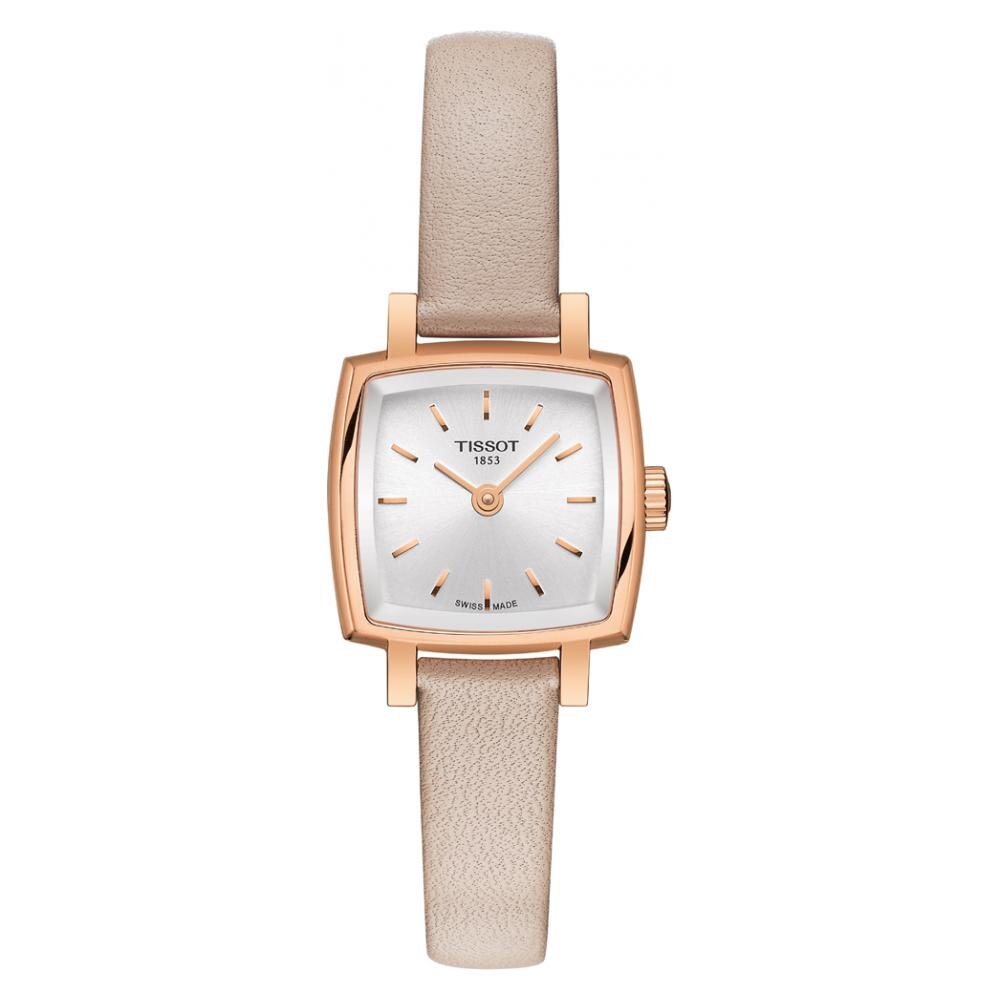 Дамски часовник, Tissot, стомана, кварцов механизъм, злато/бежово - eMAG.bg