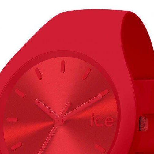 Ceas dama Ice Watch, Ice Color, Plastic/Cauciuc, Rosu - eMAG.ro