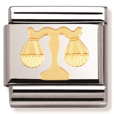 Pandantiv, Nomination, Model balanta, Inox, Multicolor - eMAG.ro