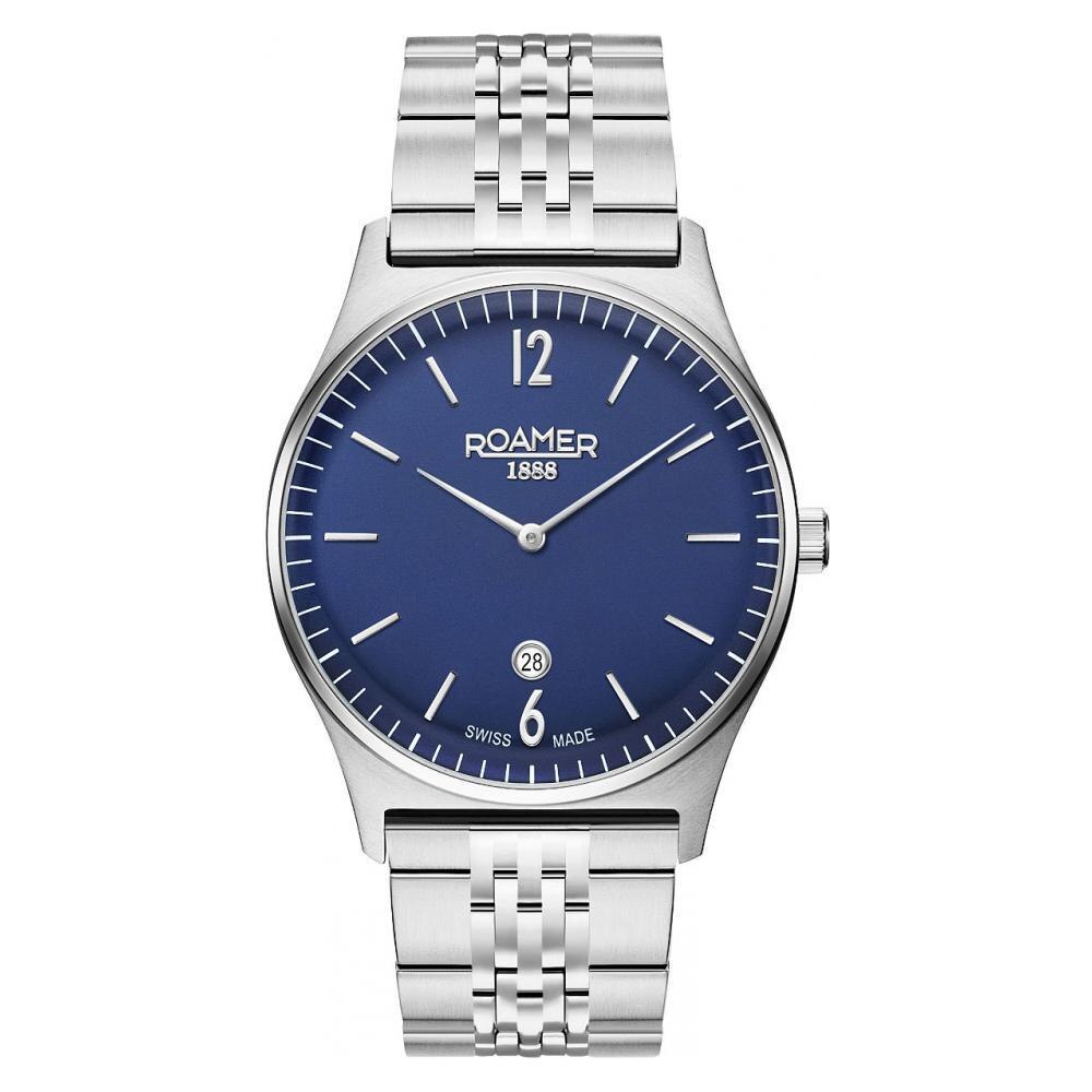 Ceas barbatesc, Roamer, Inox, Argintiu - eMAG.ro