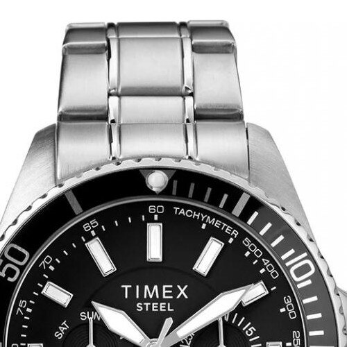 Мъжки часовник, Timex, Неръждаема стомана, Сребрист - eMAG.bg