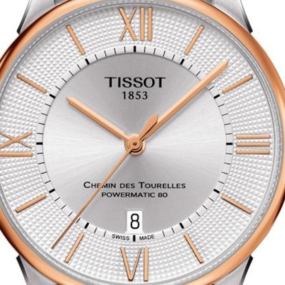 Мъжки часовник Chemin Des Tourelles Powermatic 80, Tissot, Inox ...