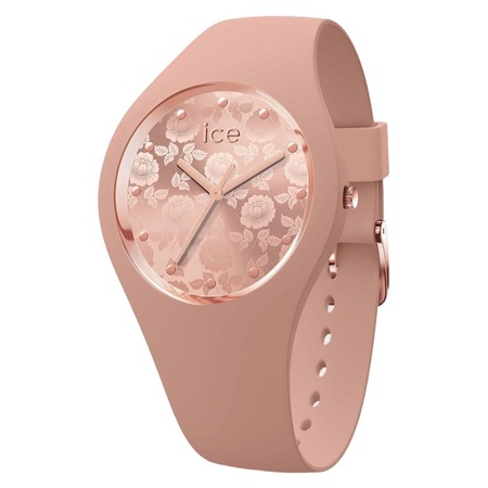 Ceas dama, Ice Watch, Ice Flower, Plastic/Cauciuc, 40 mm, Roz - eMAG.ro