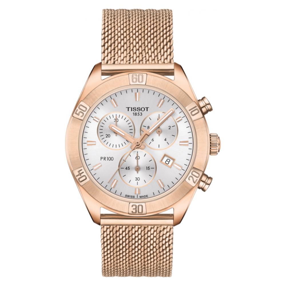 Ceas dama, Tissot, Inox, Alb/Auriu - eMAG.ro