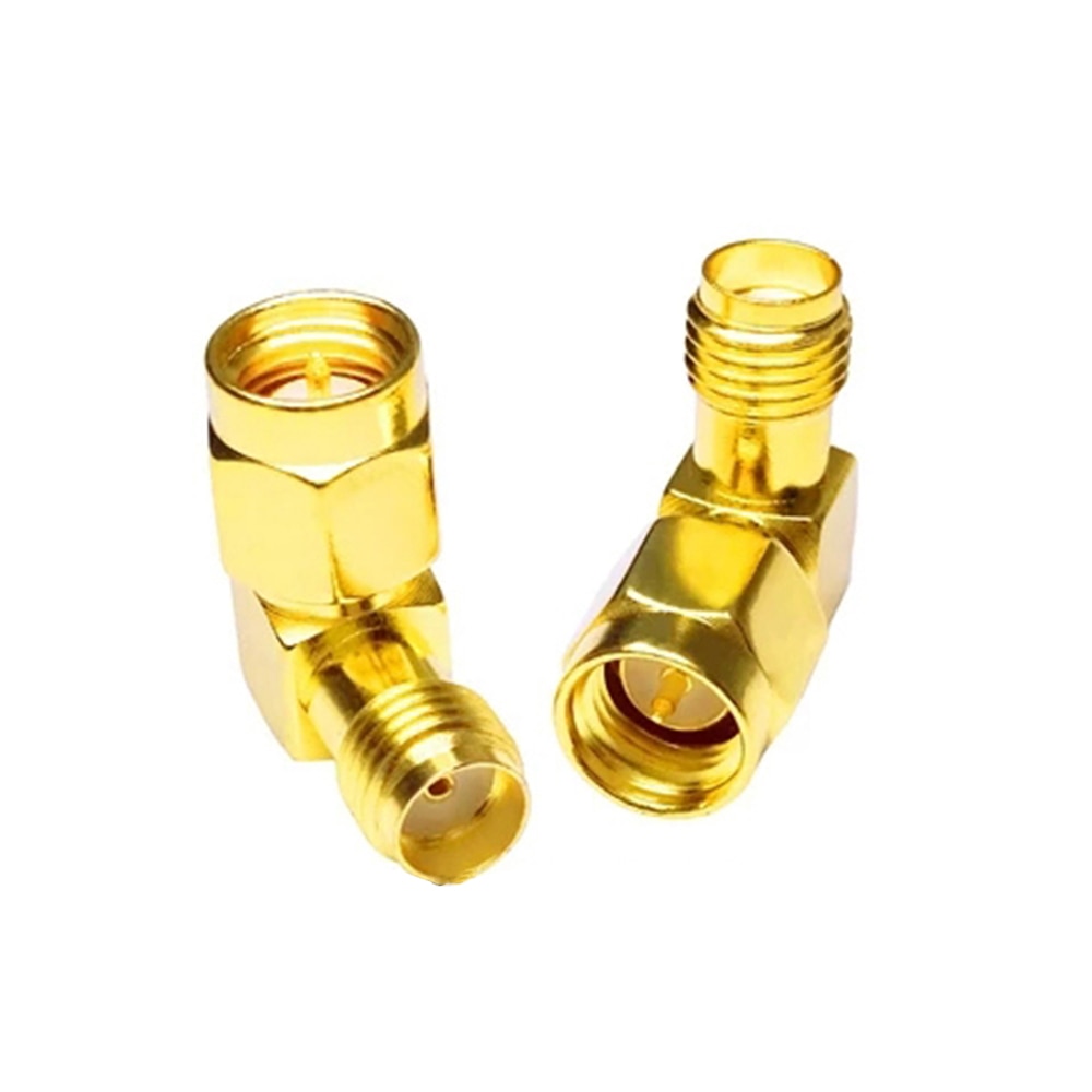 Adaptor GSM mufa RP-SMA / priza SMA, 90 de grade - eMAG.ro