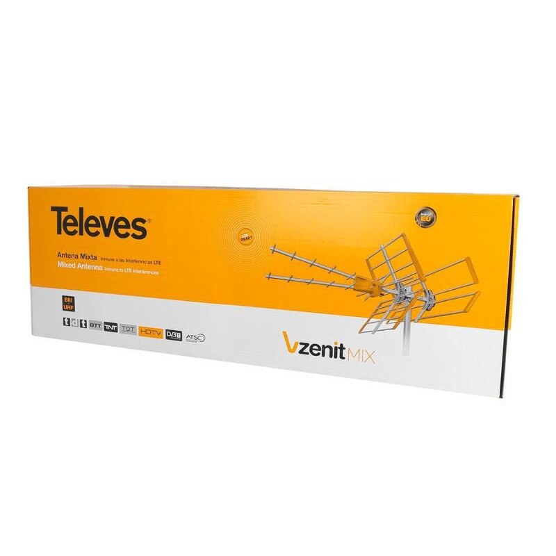 ТВ антена, Televes, Метал, UHF, Сребро - eMAG.bg