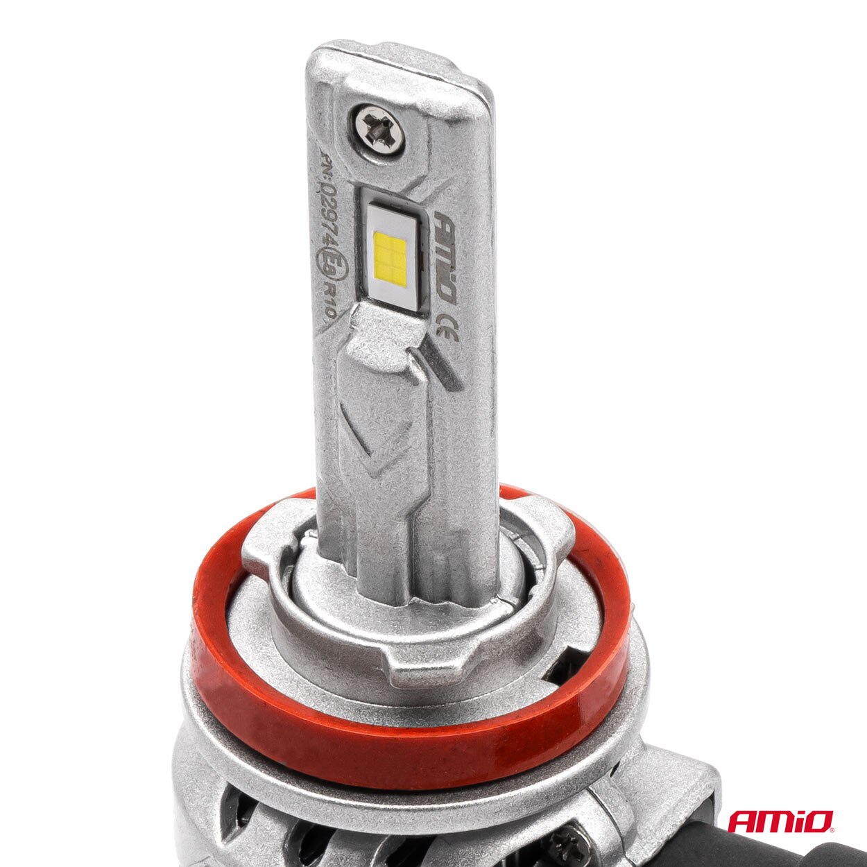Becuri auto LED, AMiO, H8/H9/H11, Seria X2, Alb - eMAG.ro