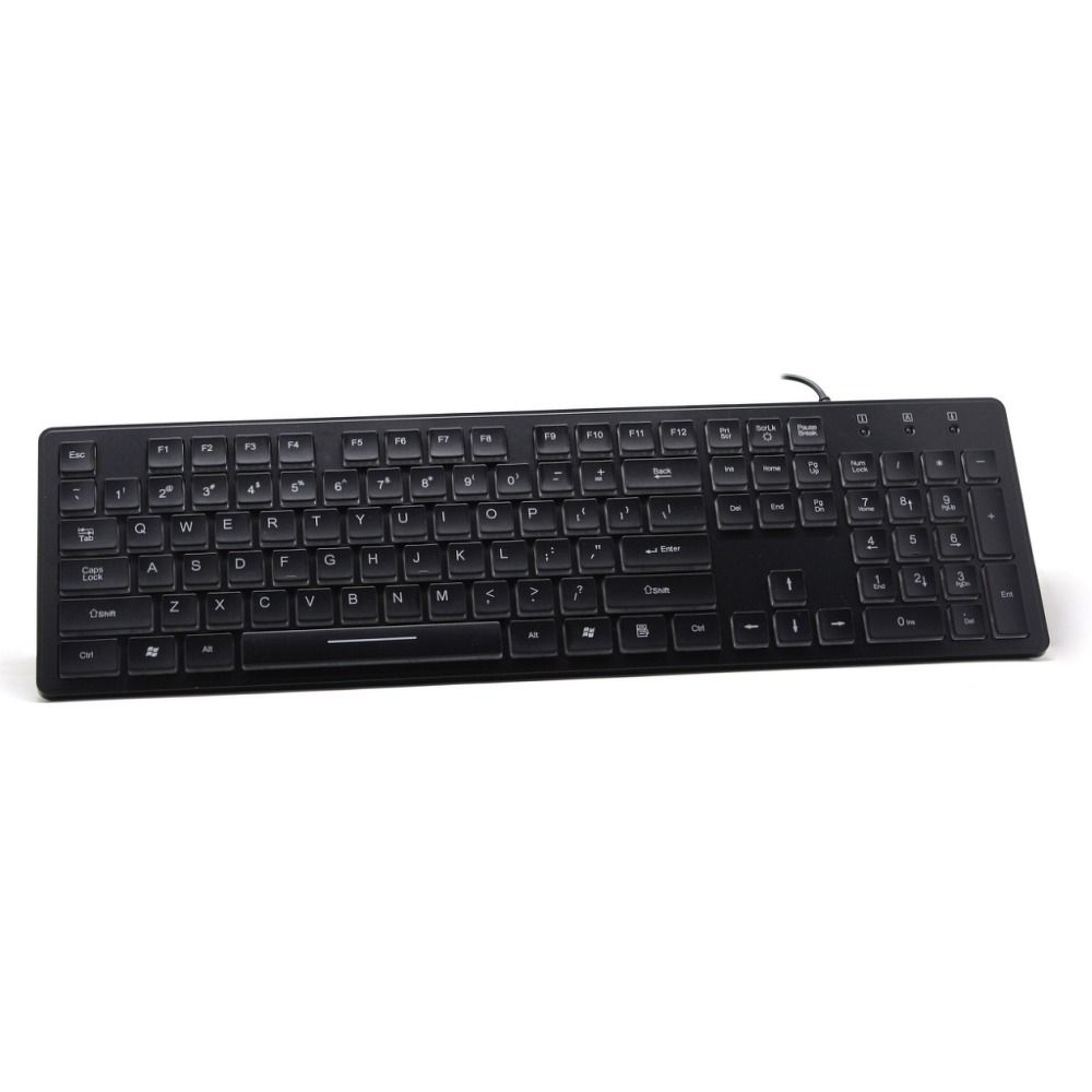 Tastatura AK-20, Iluminata LED, Negru - eMAG.ro