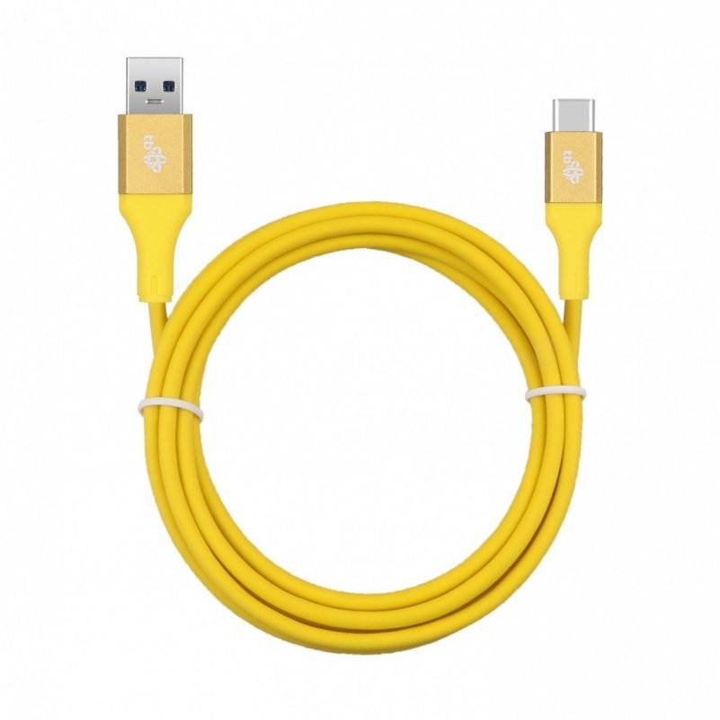 Cablu USB/Type-C, 3.1 gen 1, Galben, 2m - eMAG.ro