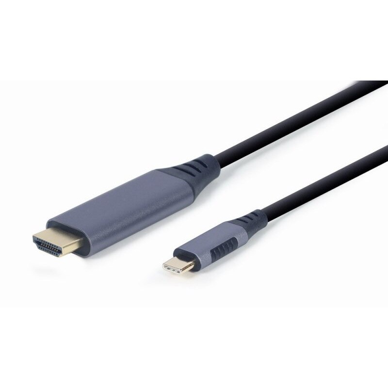 Cablu USB-C la HDMI, Cablexpert, 1.8m, Negru - eMAG.ro