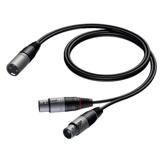 Cablu audio, Procab, XLR, 1,5 m, Negru - eMAG.ro
