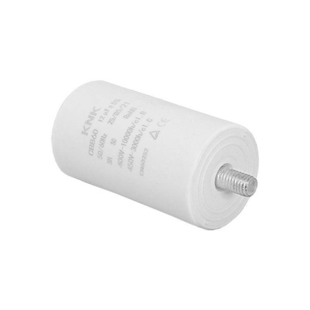 Condensator motor, 12uF/450VAC, Alb - eMAG.ro