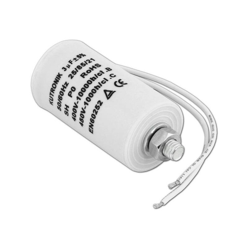 Condensator motor, 450 V, Alb - eMAG.ro