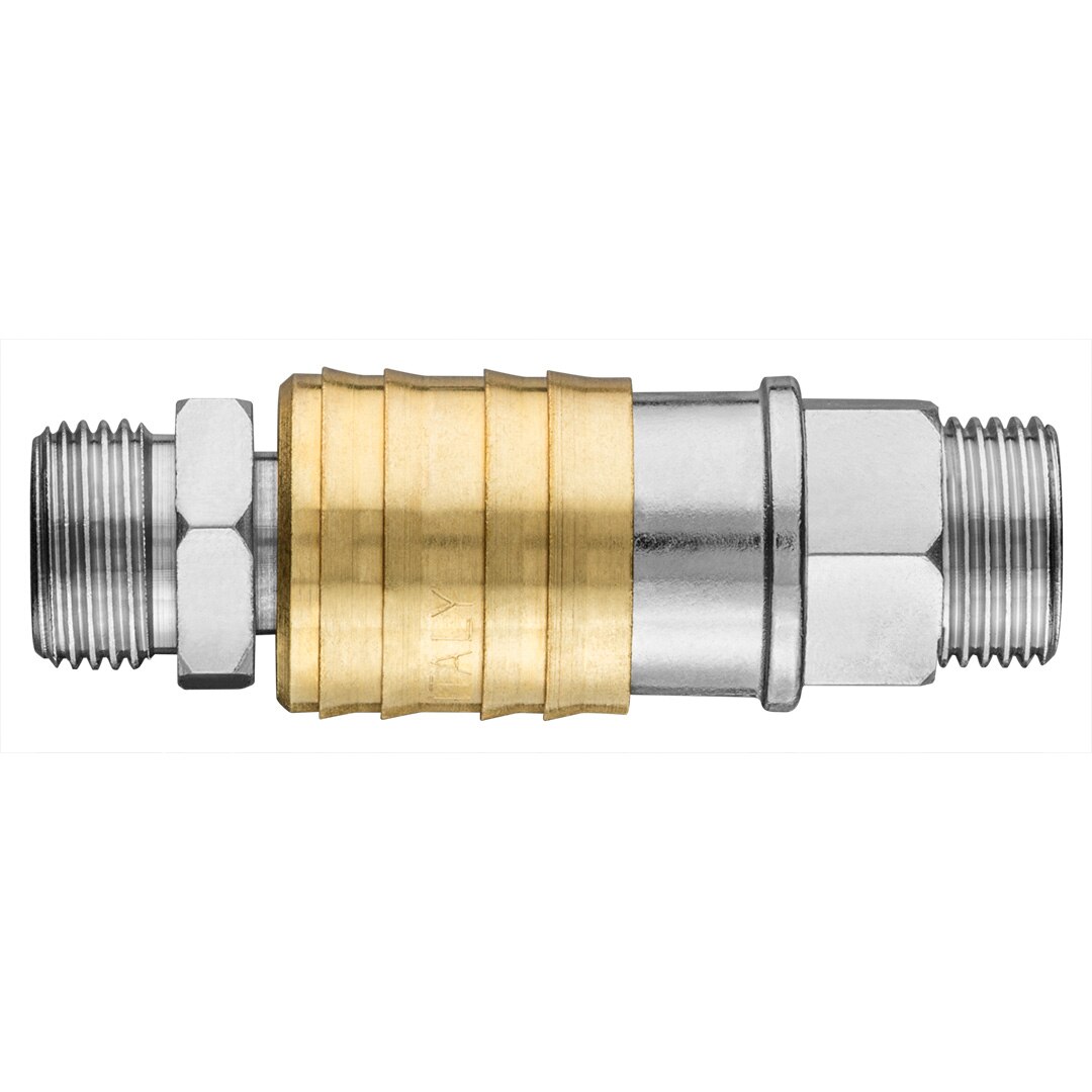 Cupla rapida, Neo, Inox/Alama, 16bar, 3/8" - eMAG.ro
