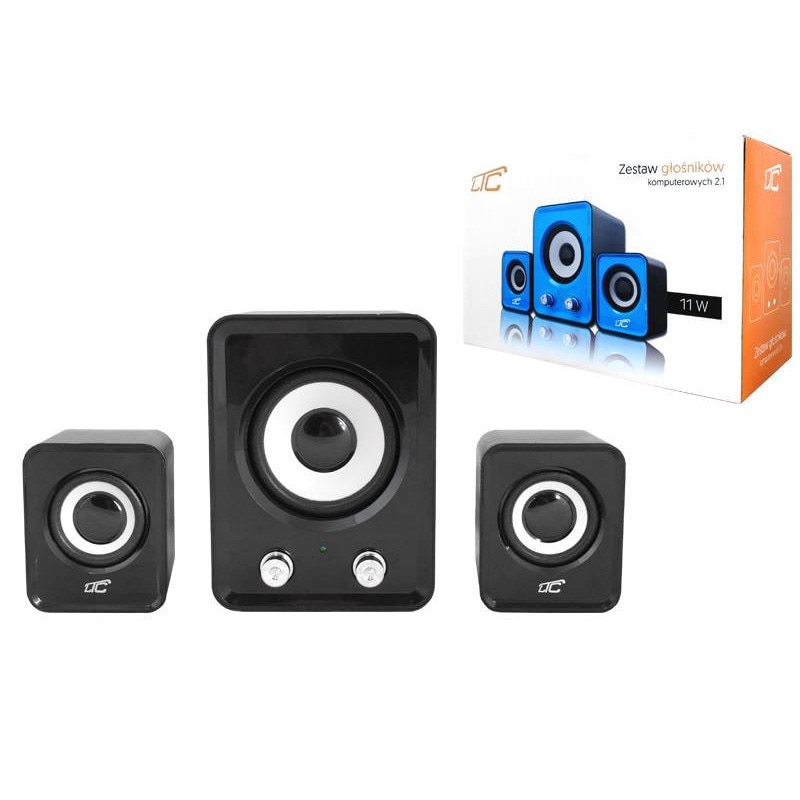 Set boxe PC LTC, 2.1, 11W, USB, 5V, Negru - eMAG.ro