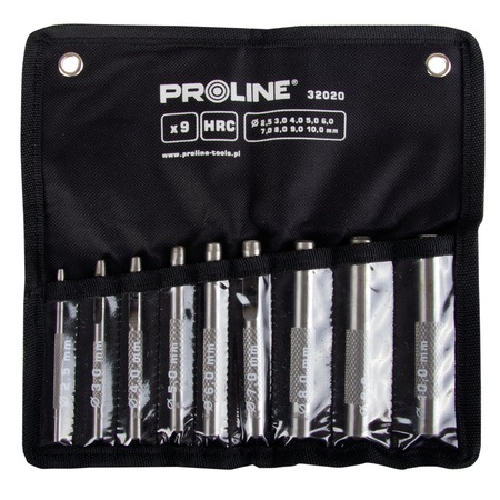 32021 Kit de perforare din piele 15 bucati, 2,0-22 mm, Proline - eMAG.ro