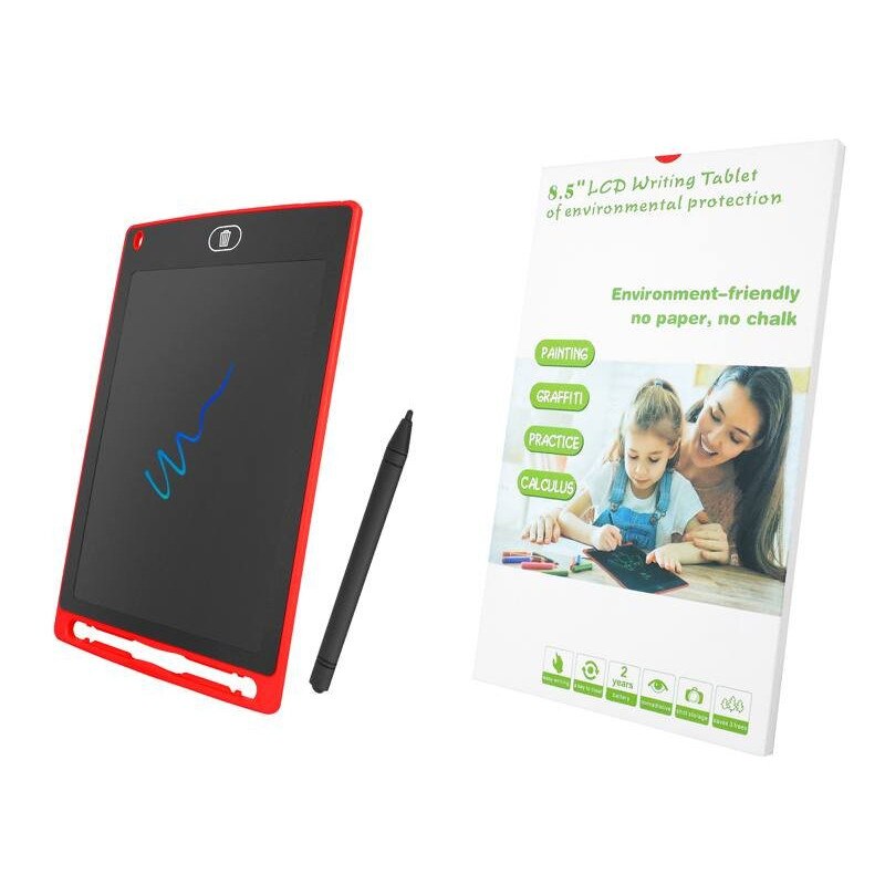 Tableta grafica copii, 8.5'', Negru/Rosu - eMAG.ro