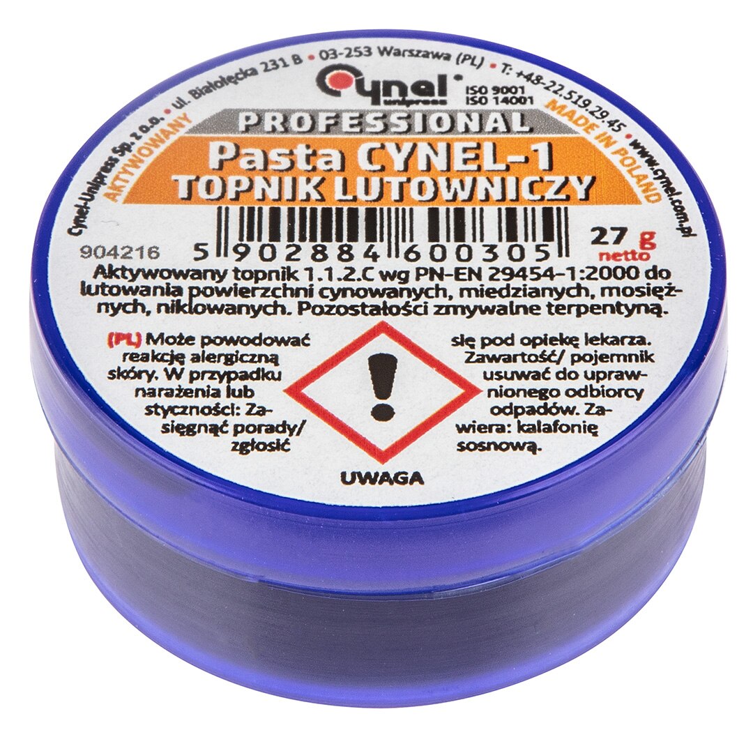 Set pasta de lipit/fludor, Cynel, 35 ml / 100 g - eMAG.ro