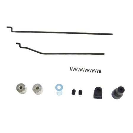 Set fixare clapeta/frana, Negru/Argintiu - eMAG.ro