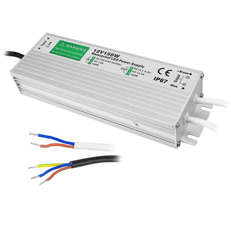 Sursa de alimentare LED impermeabila IP67 12V/150W - eMAG.ro
