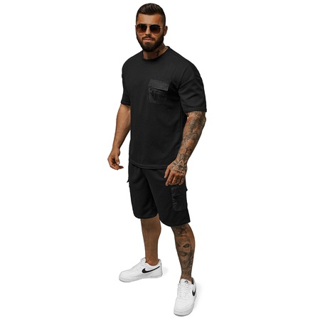 Compleu sport barbati negru OZONEE JS/8C1132/3 XXL - eMAG.ro