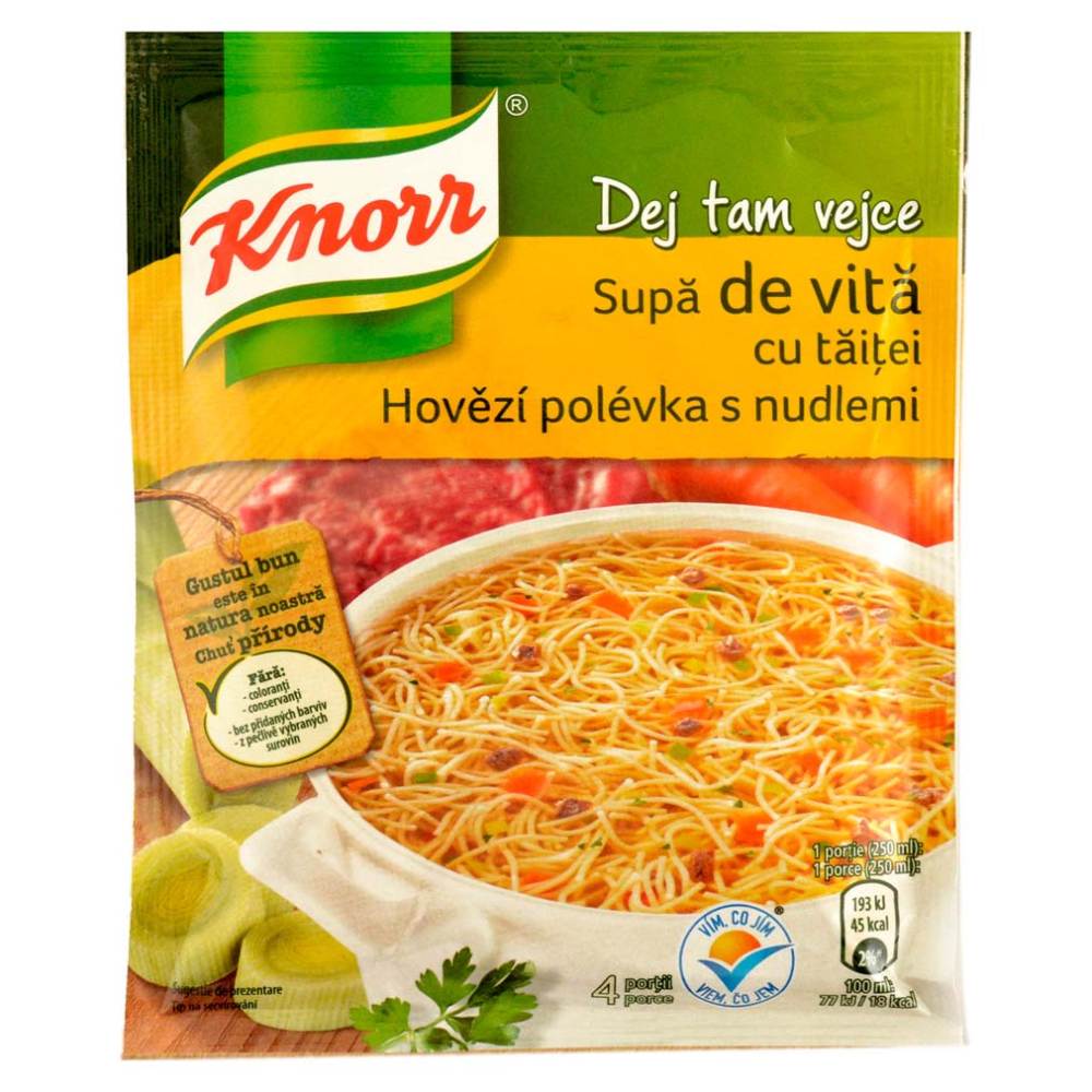 Knorr Instant tésztaleves, 101 g - eMAG.hu