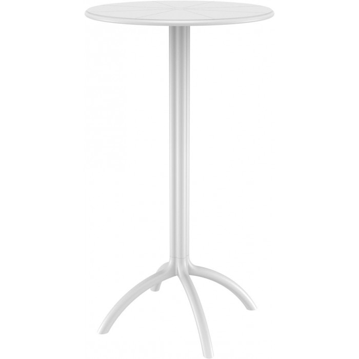 Masa bar rotunda OCTOPUS, D60xh108cm, polipropilena cu fibra de sticla ...