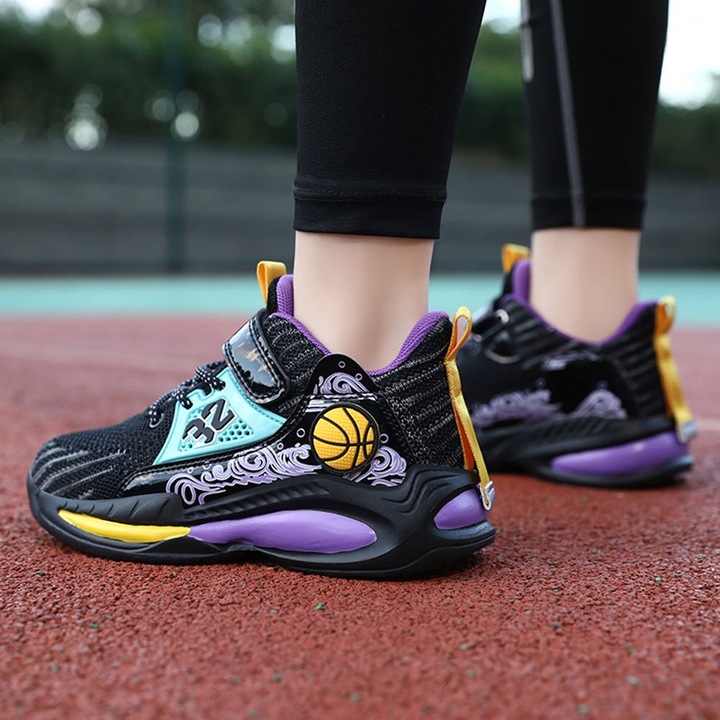 Pantofi sport panza 32 Pro Purple Negru 30 EU - eMAG.ro