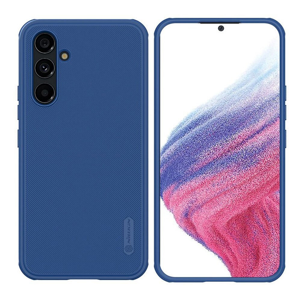 Кейс за Samsung Galaxy A54, поликарбонат, син - eMAG.bg