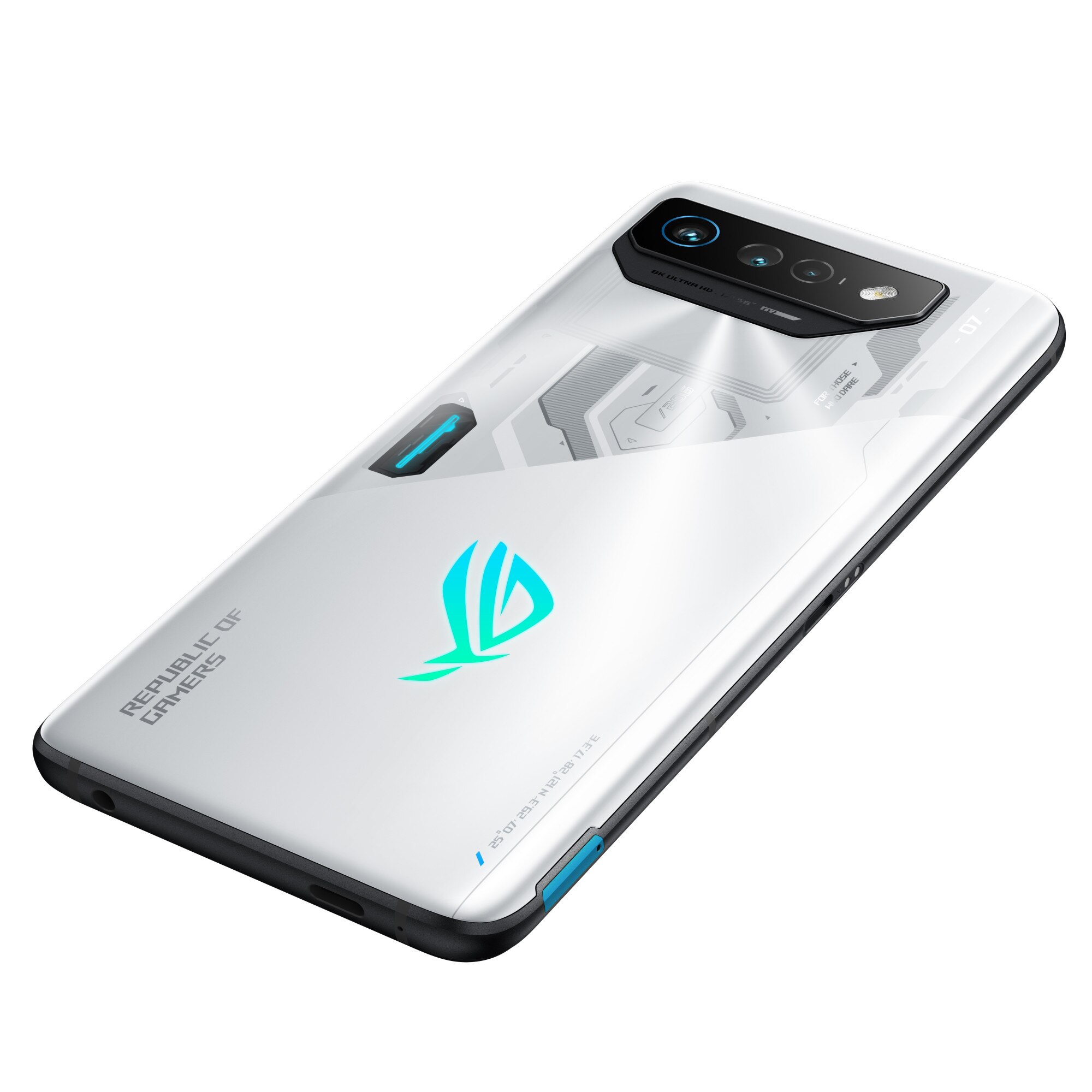 Мобилен телефон ASUS ROG Phone 7, Dual SIM, 256GB, 12GB RAM, 5G, White ...