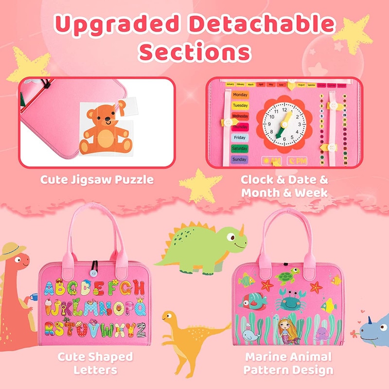 Set jucarii interactive bebelusi, Tip Montessori, 1-4ani, Multicolor ...