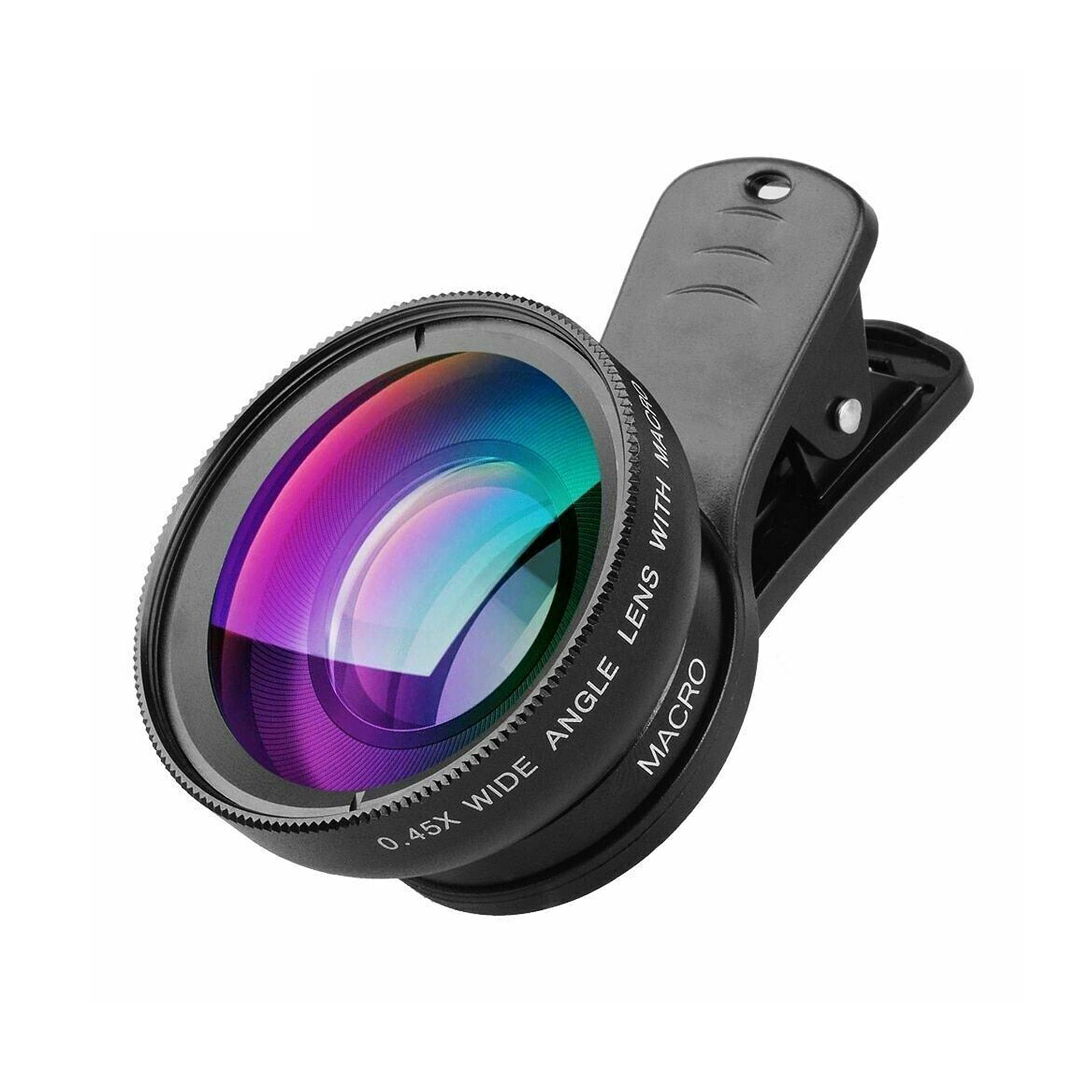 Set 2in1 Lentile, Apexel, 12.5X Macro si 0.45X Wide Angle, Clip ...