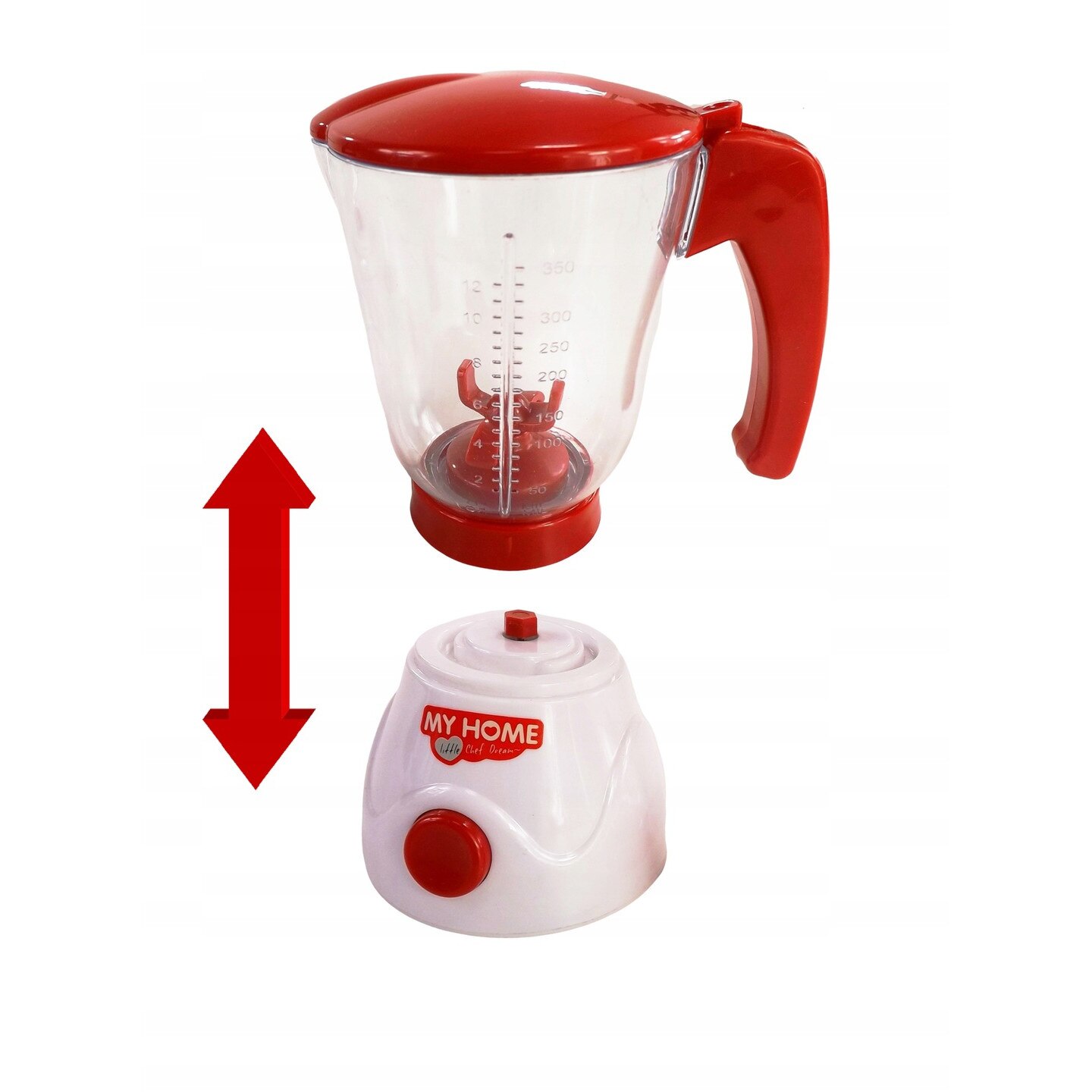 Blender de jucarie, Luxma, Plastic, Rosu - eMAG.ro