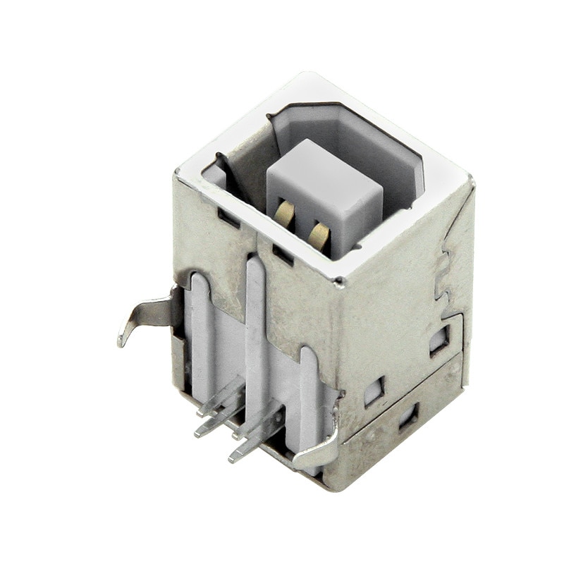 Mufa USB tip b pentru imprimare, alb - eMAG.ro