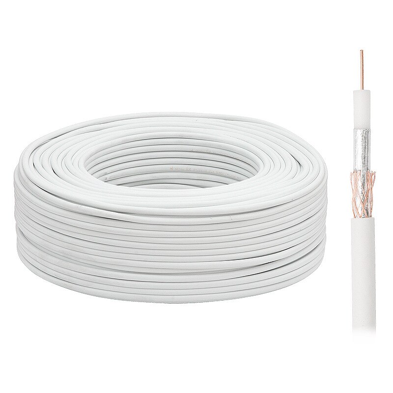 Cablu coaxial, Alb - eMAG.ro