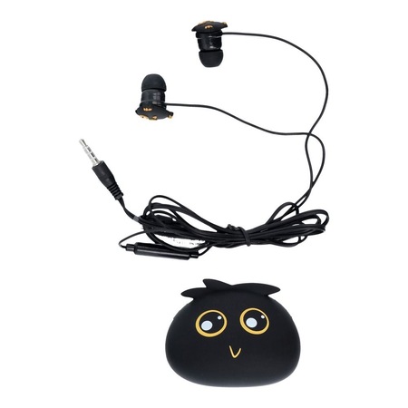 Casti audio, Mufa jack 3.5 mm, Model monstru, Negru - eMAG.ro